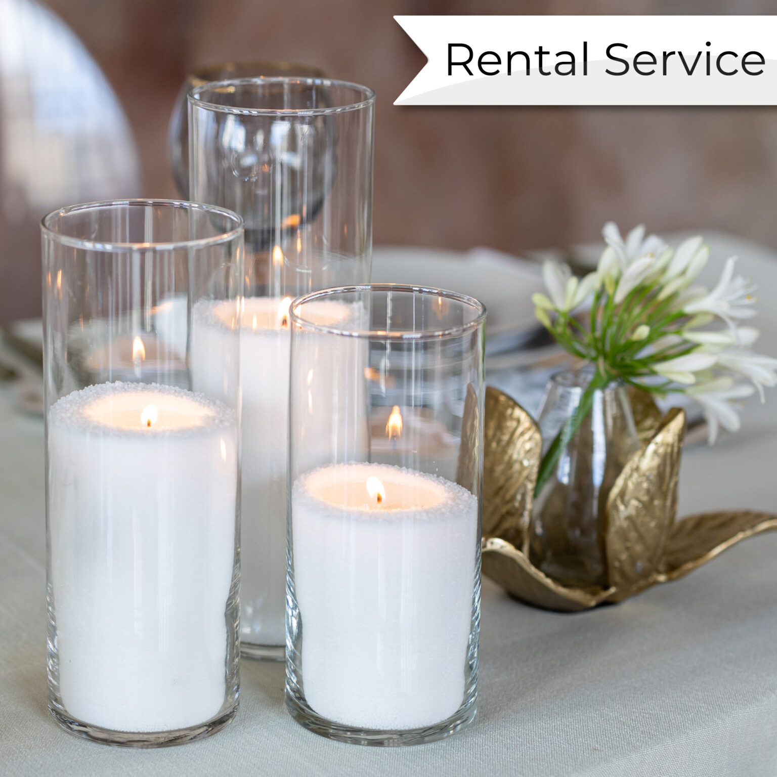 Rental CandlesService. $24.99 per candle* - Lova Candles Wedding ...