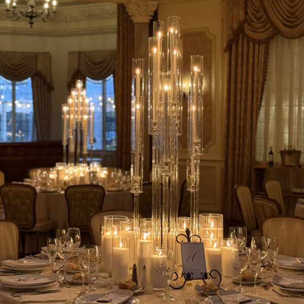 Wedding Candle Rentals, Party & Event Decor w/Big Sand Candles